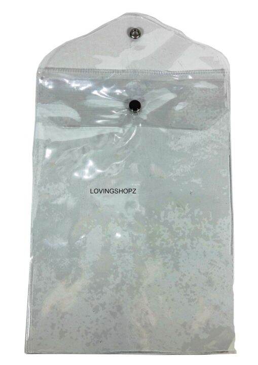 Plastik Mika Dokumen ukuran A5, Kantong Dokumen berkancing ukuran 16 cm ...