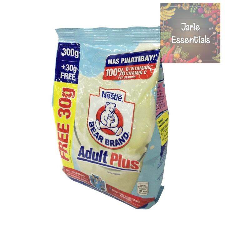 Bear Brand Aduly Plus Milk Powder 300 Grams | Lazada PH