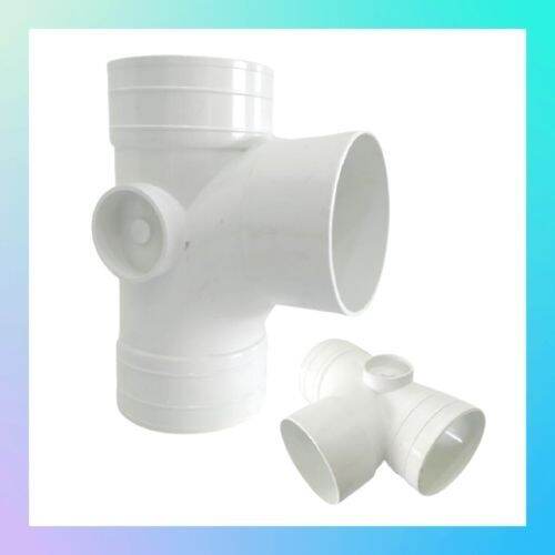 4" uPVC Equal Single Branch Tee PVC Piping Connector uPVC Pipe Fitting ...