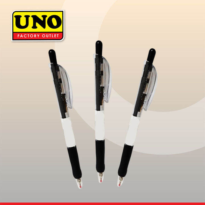 Uno Gel Matic Black Ballpen | Lazada PH