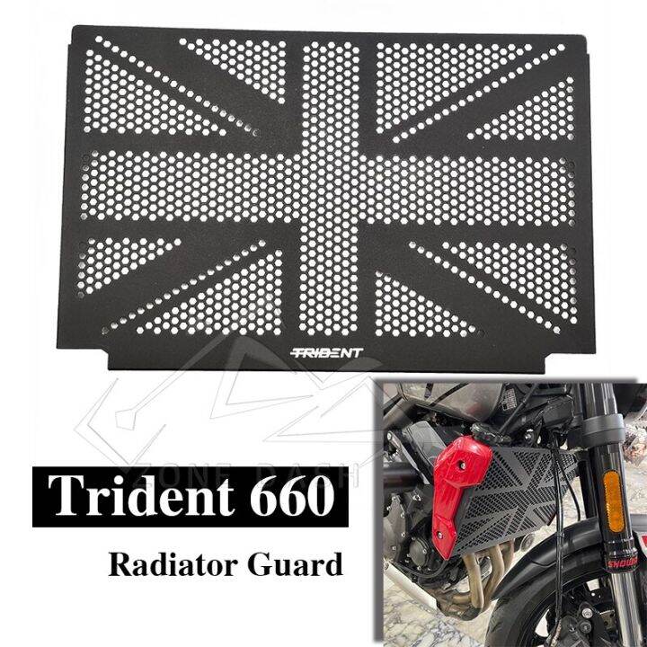 Radiator Protective Cover Grill Guard Grille Protector For Trident 660 ...