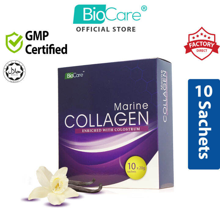 Biocare Marine Collagen 10's x20g 胶原蛋白 | Lazada