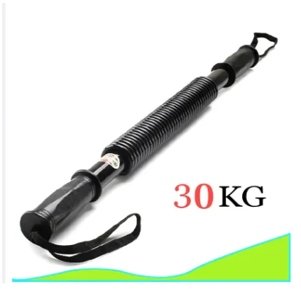 Power Twister Bar-Arm,Shoulder Builder Spring Exercise, Chest and Bicep ...