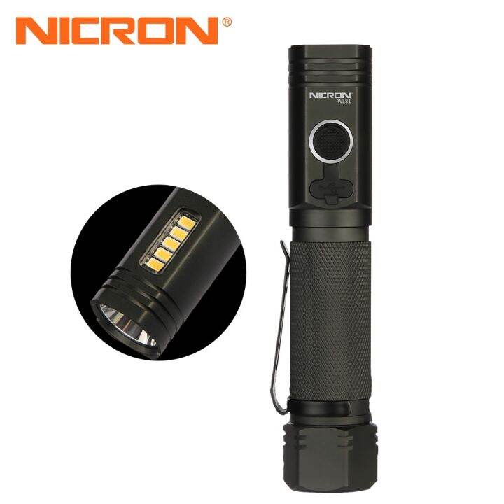 【Small Tools】 Nicron Led Flashlight N6 And Wl81 1000 Lumens Brightness ...