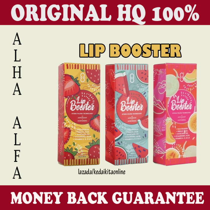 [ READY STOCK ] ALHA ALFA LIP BOOSTER SERUM ALHA ALFA MAGIC GLOW LIP TREATMENT OIL | Lazada