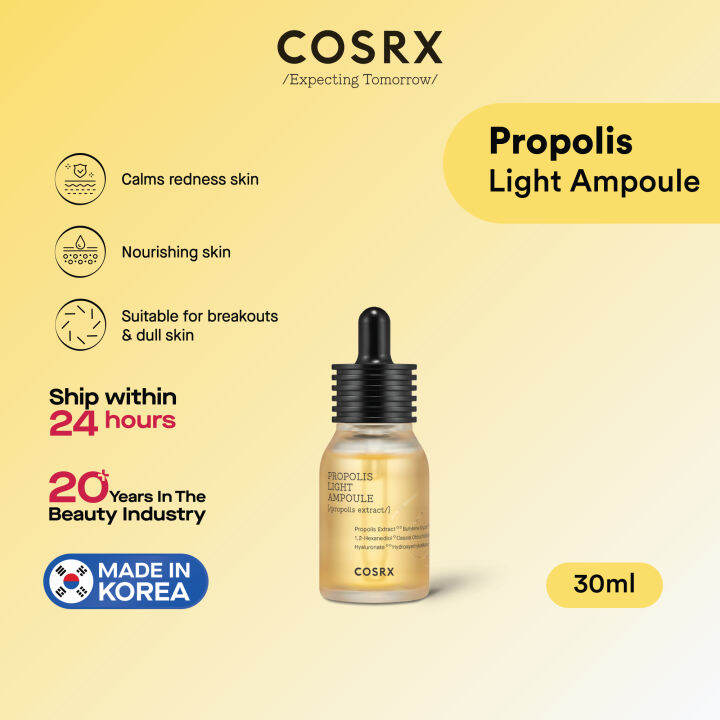 COSRX Full Fit Propolis Light Ampoule 30ml | Lazada