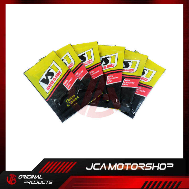 ORIGINAL VS1 WASH-N-WAX SHAMPOO 15ML (CLEANS&SHINES) - 6PCS | Lazada PH