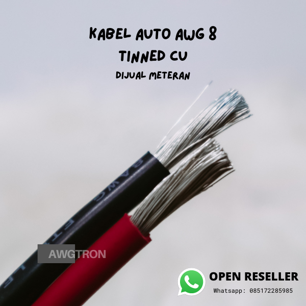 Kabel AWG 8 Tinned CU meteran (harga per 1 meter) | Lazada Indonesia