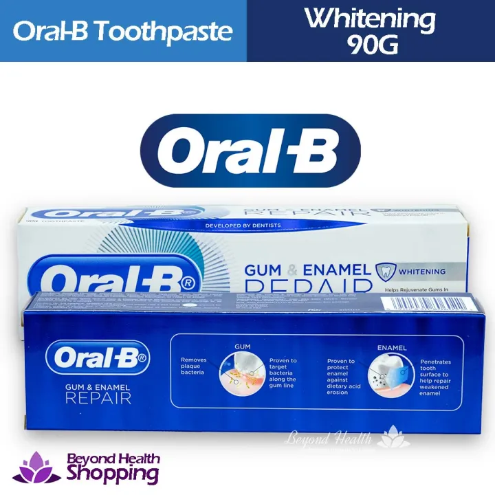 Oral-B Gum and Enamel Repair Whitening Toothpaste 90g | Lazada PH