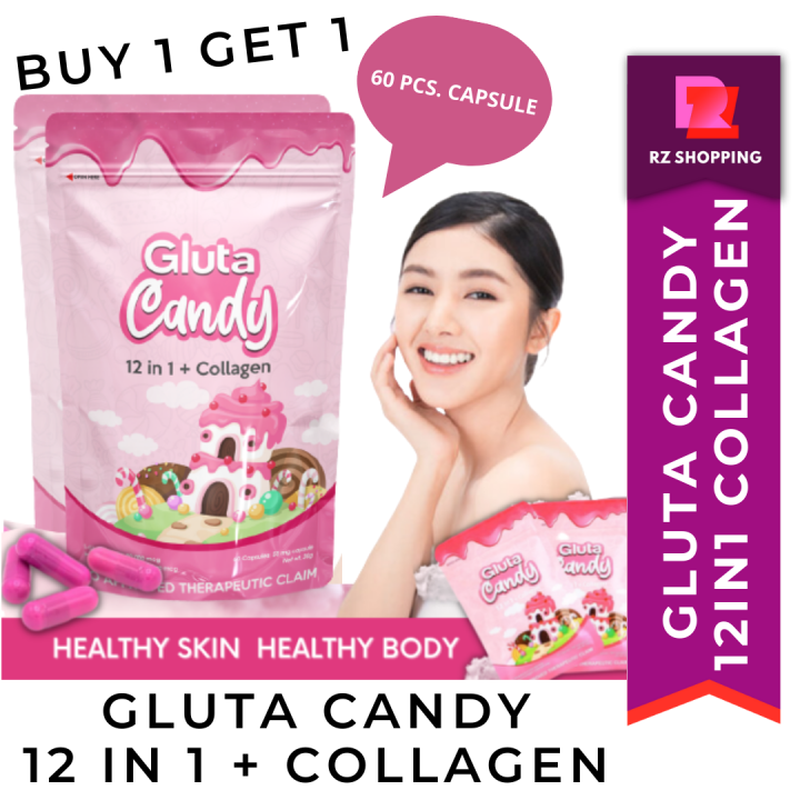 Buy 1 Take 1 Gluta Candy ,whitening capsules , glow skin, glutathione ...