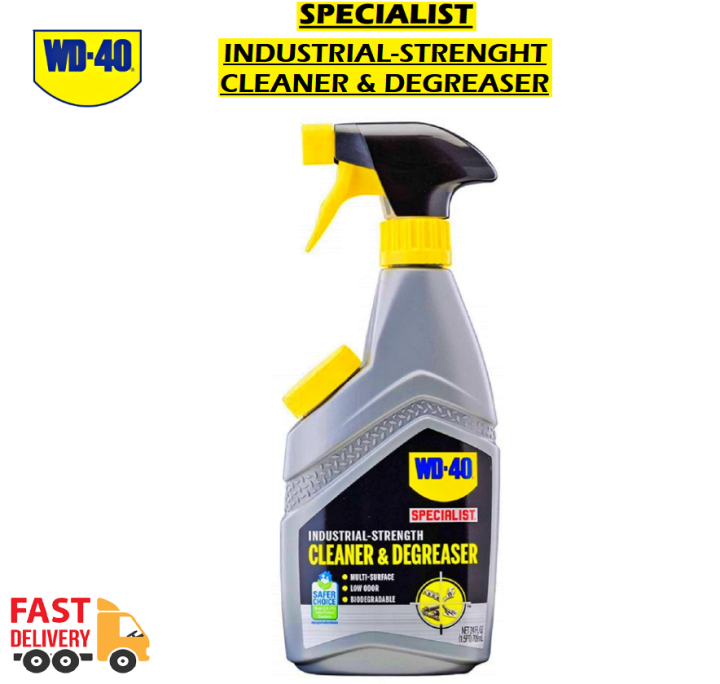 WD-40 Industrial Strength Cleaner & Degreaser 32oz 946ml Specialist ...