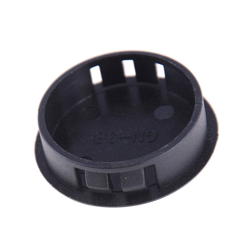 4Pcs/lot Black Plastic Round Tube Hole Plug Pipe End Cap Cover | Lazada ...