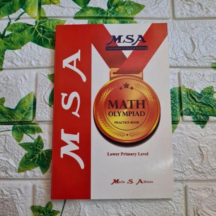 MIRROo MSA Math Olympiad Practice Book | Lazada PH