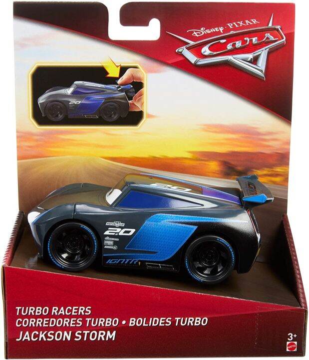 Pixar Cars Turbo Racers Jackson Storm | Lazada PH