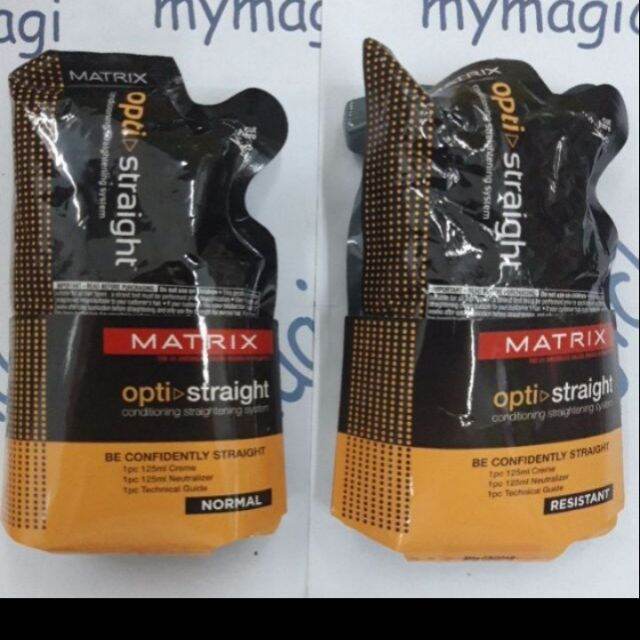 Matrix opti straight rebonding set 125ml⚘ | Lazada PH