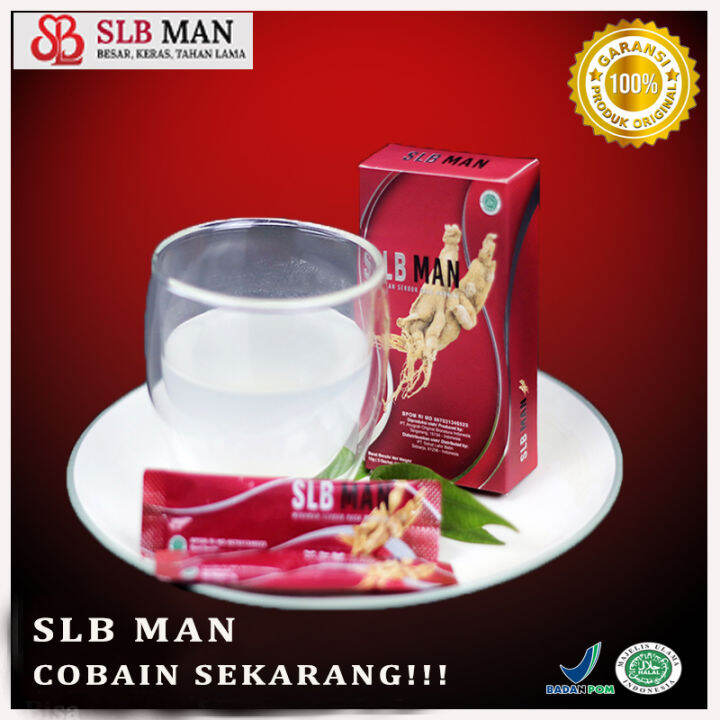 SLB Man / Minuman Herbal / Meningkatkan stamina Vitalitas Pria 1 box ...