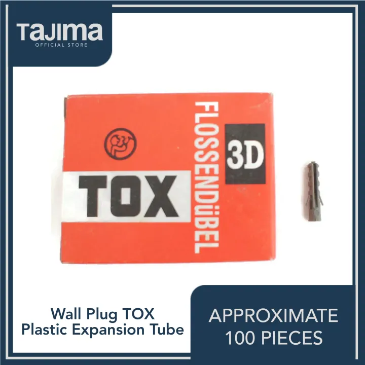 1BOX China Wall Plug TOX Plastic Expansion Tube (#5) | Lazada PH