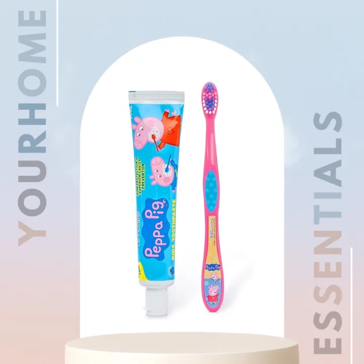 Peppa Pig Toothbrush And Toothpaste | Lazada PH
