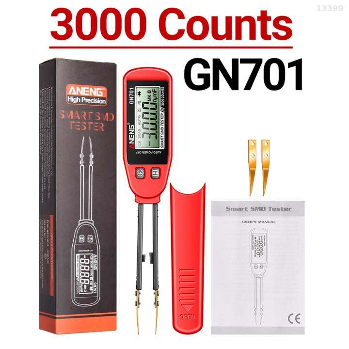 ANENG GN701 Smart SMD Tester 3000 Counts Multimeter Handheld Patch Test ...
