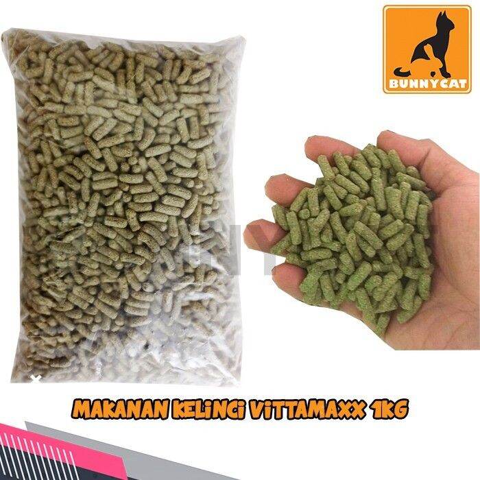 Makanan Kelinci VITTAMAXX 1kg - Pelet Vitamax Rabbit Food 1kg Pakan ...