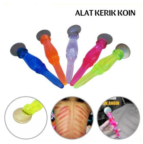 Alat Kerikan Koin & Totok 2in1 Kerokan Masuk Angin Kerik Pijat Kerok ...