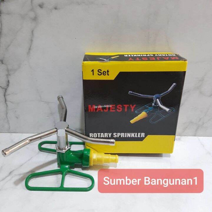 Rotary sprinkler kran taman putar otomatis kran air semprotan majesty ...