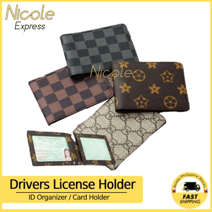 Driver License Holder Genuine Fashionable Drivers License Document ...