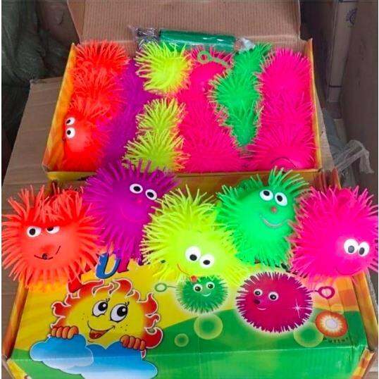Led Jellyfish YOYO BALL/SMILE DURI/FERHAT BALL/PUFFER BALL Rubber BALL ...