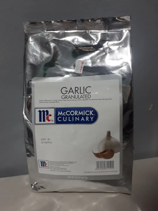 McCormick Garlic Granulated 1kg | Lazada PH