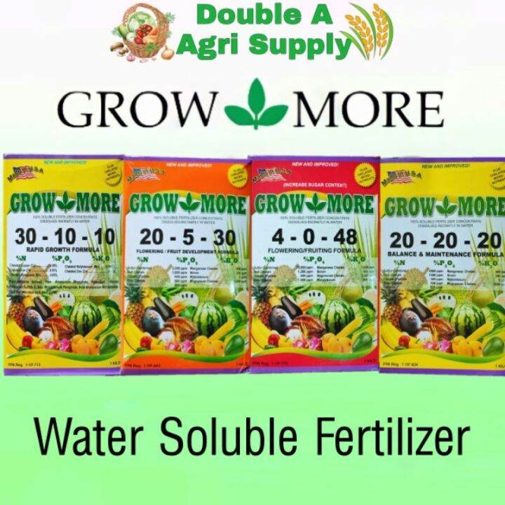 Growmore / Grow More Water Soluble Foliar Fertilizer - 1 KILO | Lazada PH