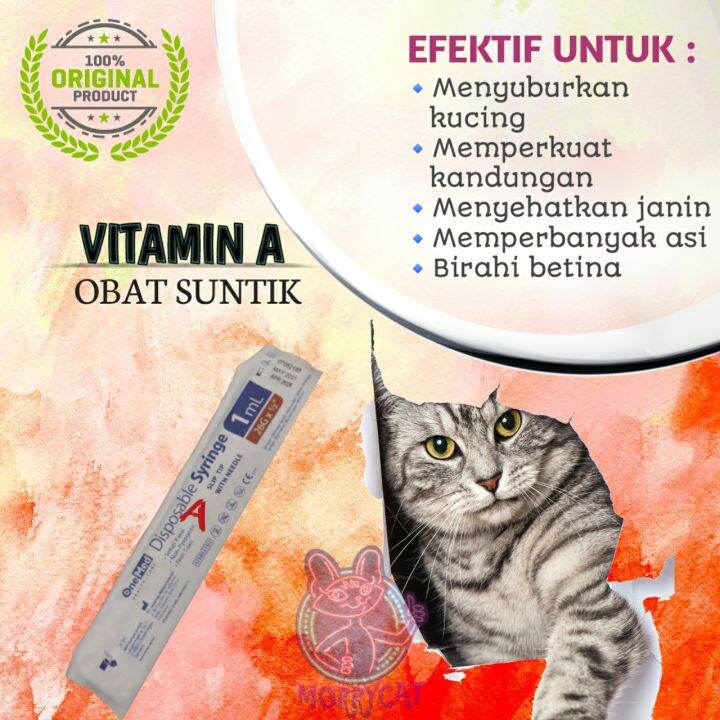 Vitamin Kucing A untuk membuat kucing lebih subur memperkuat janin ...