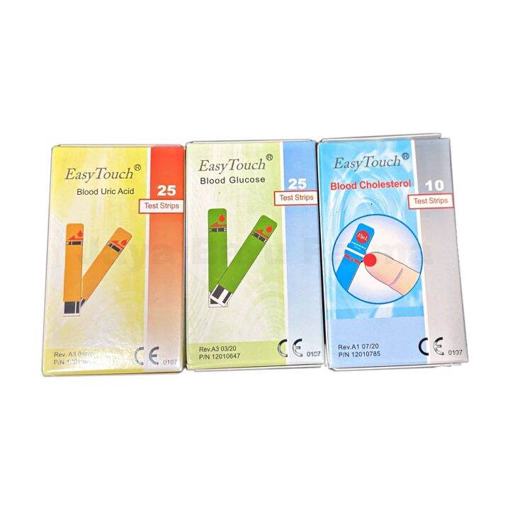 EasyTouch Test Strip - test strip blood uric acid/glucose/cholesterol ...