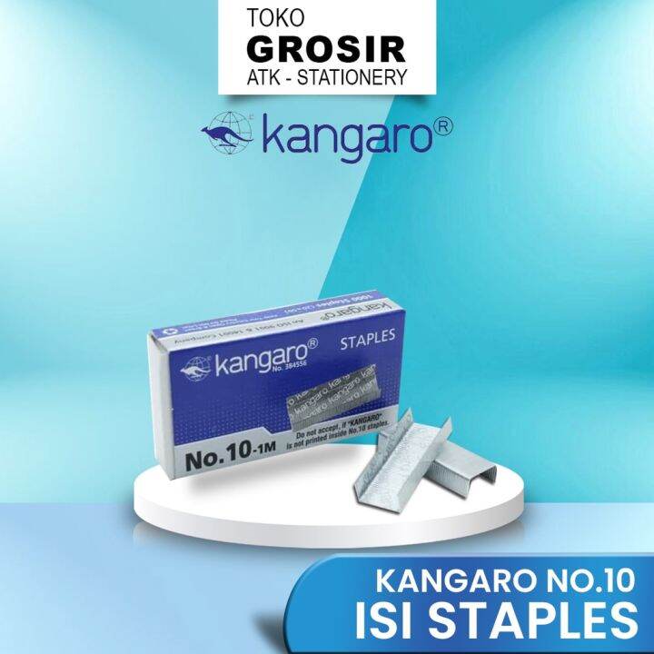 Isi Staples Kangaro Kecil No. 10 -1M / Refill Stapler No 10 | Lazada Indonesia