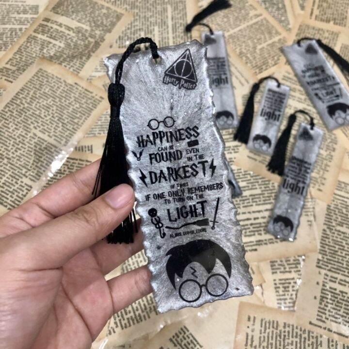 HARRY POTTER inspired Resin Bookmark J.K. Rowling | Lazada PH