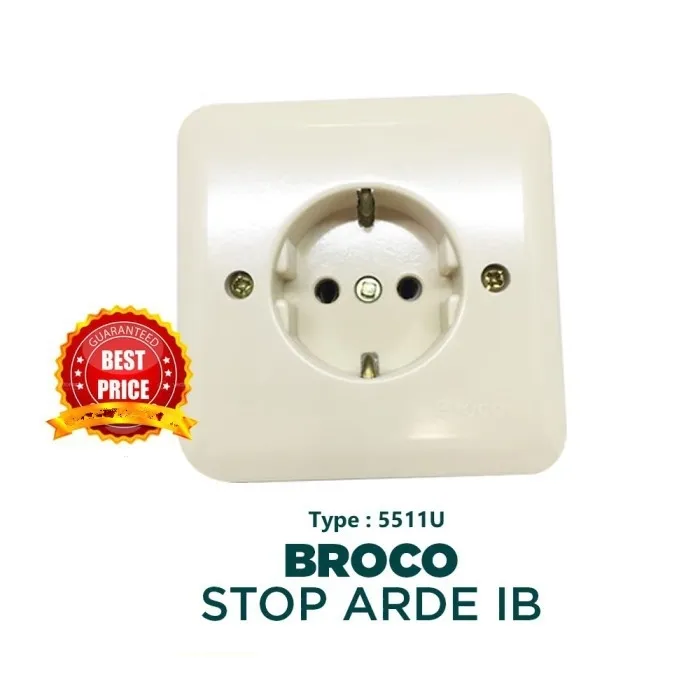 BROCO IB STOP KONTAK ARDE CREAM 5511U NEW GEE INBOW TANAM | Lazada Indonesia