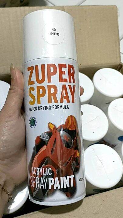ZUPER Spray Paint Cat Pilox Pilok Zuper 400cc Ready Berbagai Warna ...