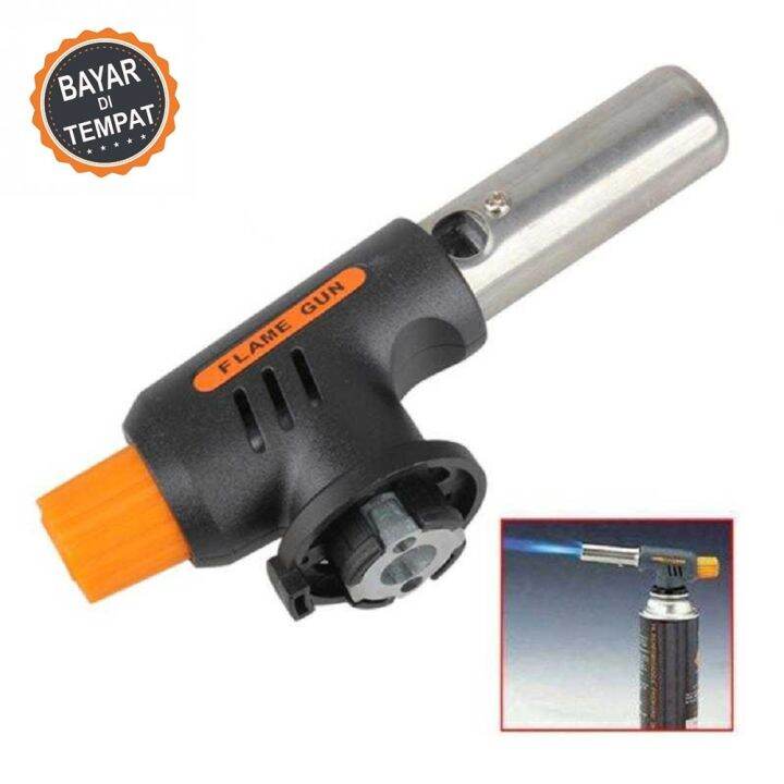 Gas Torch Portable Kepala Korek Instant Las Tembak Butane Flame Gun | Lazada Indonesia