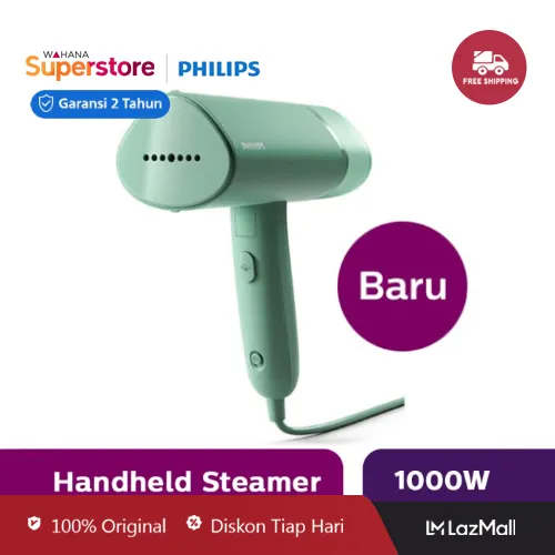 Philips Handheld Steamer - STH3010/70 Hijau | Lazada Indonesia