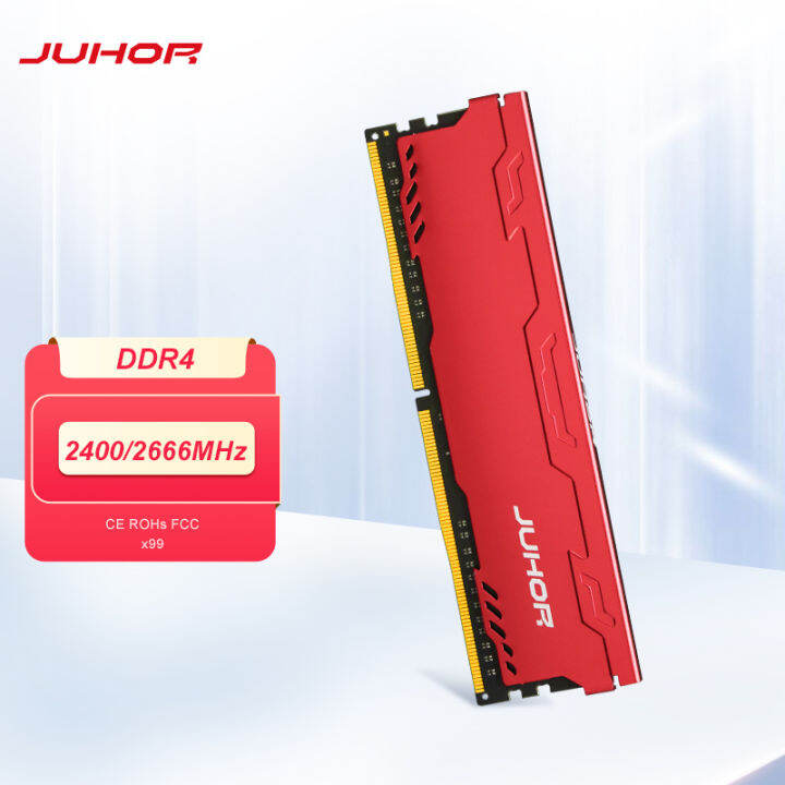 JUHOR Ram DDR4 2400เมกะเฮิร์ตซ์2666เมกะเฮิร์ตซ์4กิกะไบต์8กิกะไบต์หน่วย ...