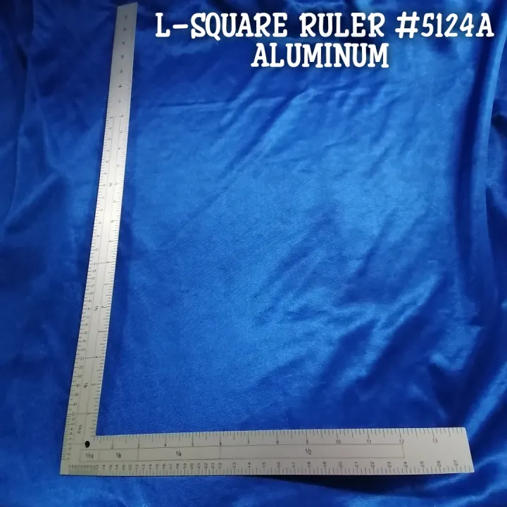 L-SQUARE STAINLESS STEEL #5124A ANGLE RULER | Lazada PH