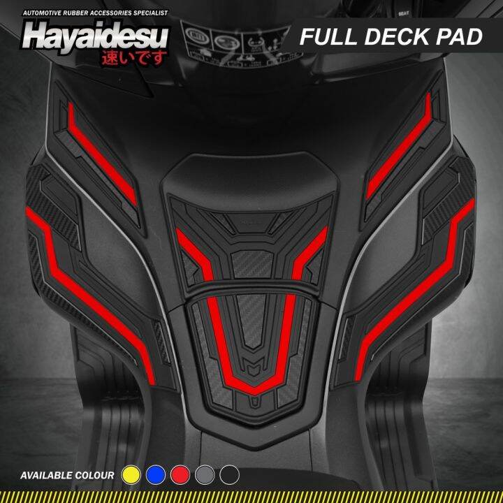 Hayaidesu Honda PCX 160 Full Deck Pad Package Body Protector Cover ...