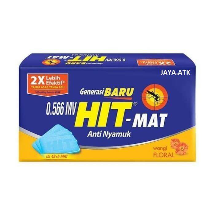 OBAT NYAMUK HIT ELEKTRIK HIT MAT LISTRIK TANPA ASAP KERTAS ISI ULANG 48 ...