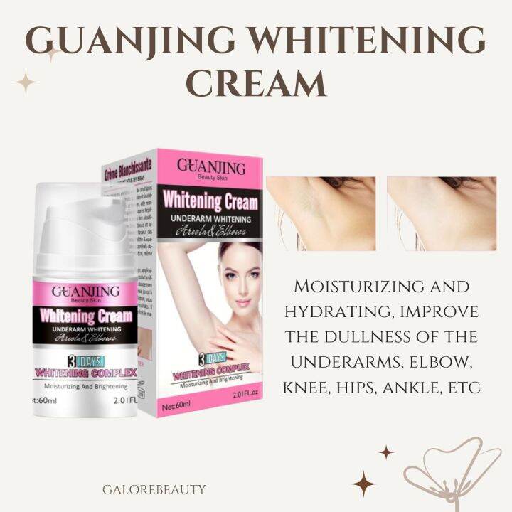 GUANJING Underarm Whitening Cream Skin Repair Body Whitening ...