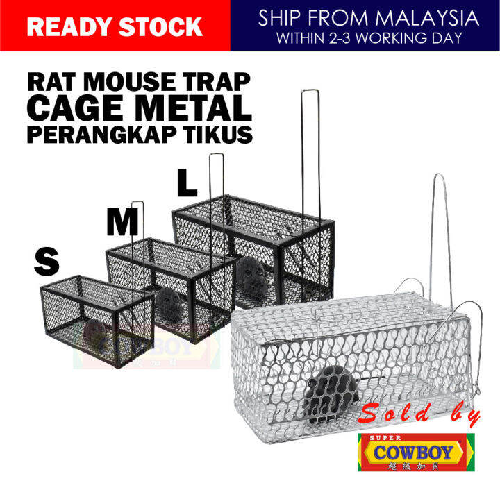 Rat Mouse Trap Traps Cage / Snap Mouse Animal Catcher / Perangkap Tikus ...