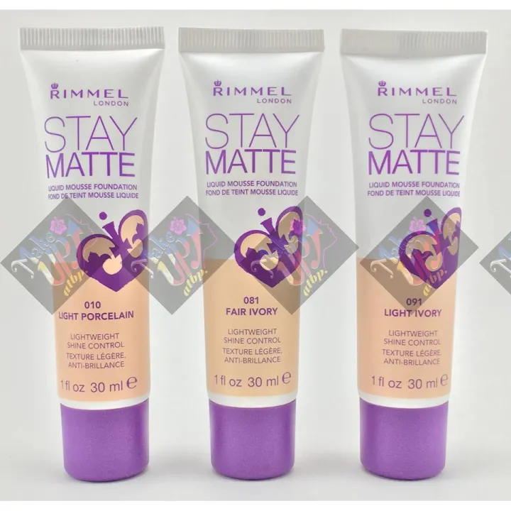 Rimmel Stay Matte Liquid Mousse Foundation | Lazada PH