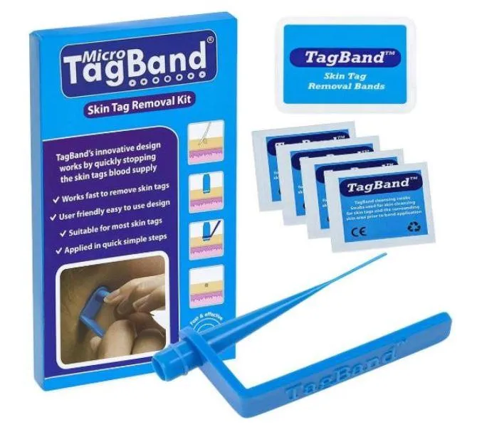 Micro TagBand Skin Tag Removal Remover Kit for Small to Medium Skin ...