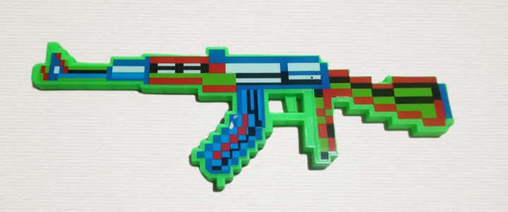 Minecraft Toy Gun with light and sound | Lazada PH