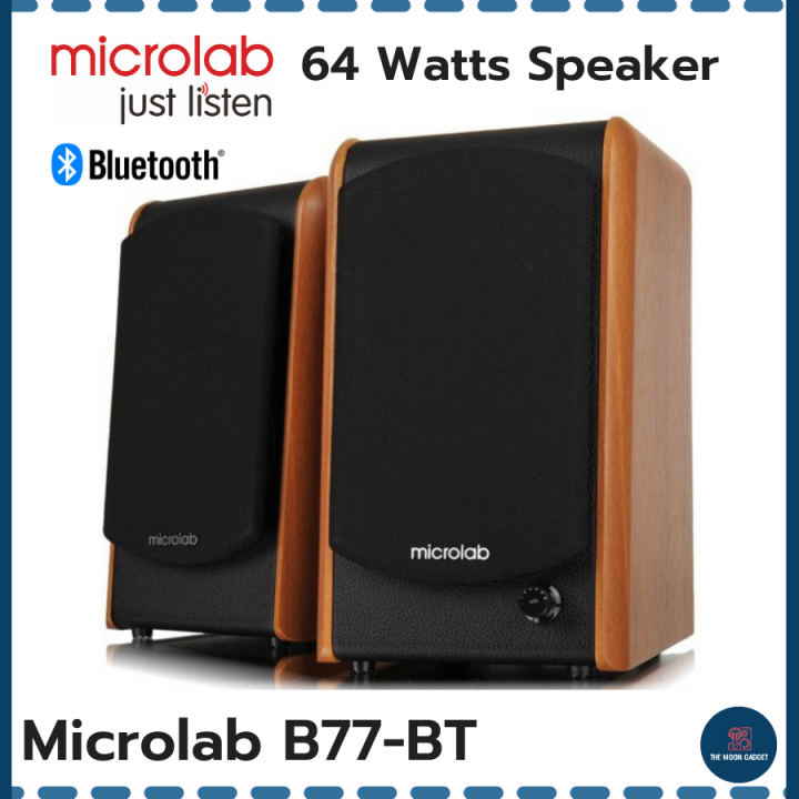 ลำโพงคอมพิวเตอ microlab b77-bt ของแท้ ลำโพงคอมพิวเตอpc ลำโพงคอมเบสดีๆ ลำโพงคอมซับเบสx3 ลำโพงคอม ...