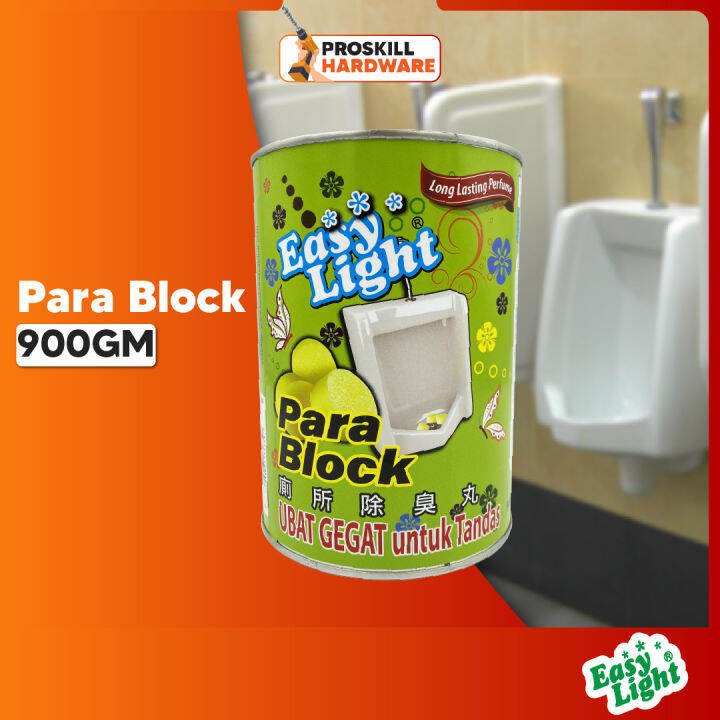 PROSKILL HARDWARE Para Block Tin 900gram Ubat Gegat Tin Moth Repellent ...