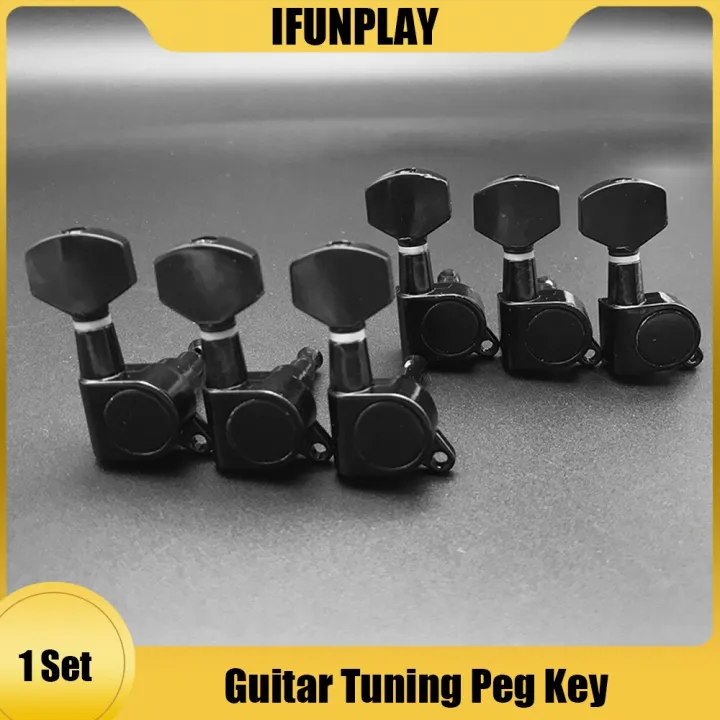 1 Set Guitar Tuning Peg Tuner Machine Head For Electric Acoustic Guitar ...